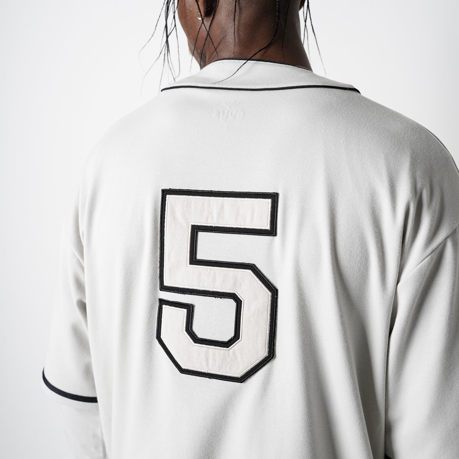 メンズ【ovys公式】オーバーサイズコットンメッシュベースボールシャツ／OVERSIZED C-MESH BASEBALL SHIRT ...